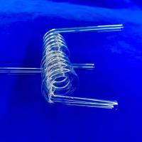 China Factory Custom Laboratory High Temperature And Corrosion Resistant Quartz Spiral Tube for sale
