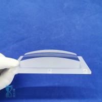 China Custom Quartz Transparent Opaque Punching Step High Temperature Corrosion Resistant for sale