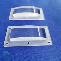 China Custom Quartz Transparent Opaque Punching Step High Temperature Corrosion Resistant for sale