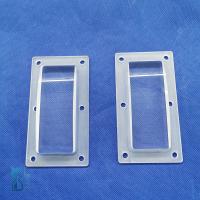 China Custom Quartz Transparent Opaque Punching Step High Temperature Corrosion Resistant for sale