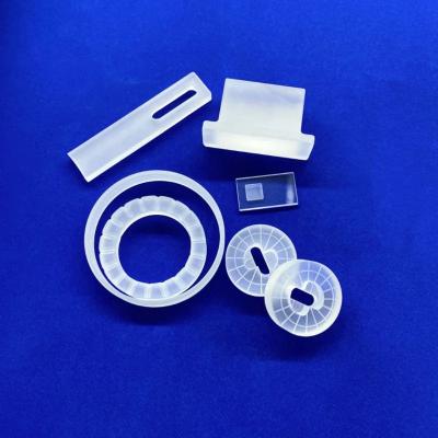 China Professional Custom High Purity High Temperature Resistant Opaque Quartz Sheet for sale