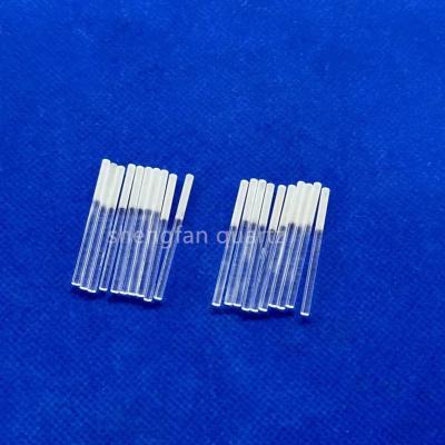 China Small Diameter Fused Quartz Glass Rod Clear Color for sale