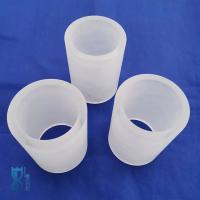 China Factory Custom High Temperature High Frequency Furnace Opaque Quartz Tube for sale