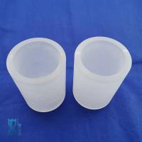 China Factory Custom High Temperature High Frequency Furnace Opaque Quartz Tube for sale