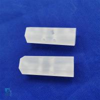 China Factory Custom High Temperature And High Purity Quartz Punching Parts for sale