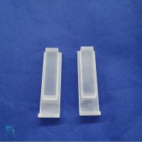 China Factory Custom High Temperature Resistant Opaque Perforated Quartz Sheet for sale