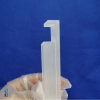 China Factory Custom High Temperature Resistant Opaque Perforated Quartz Sheet for sale