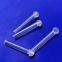 China Factory custom high temperature resistant bulb quartz tube for sale