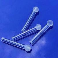 China Factory custom high temperature resistant bulb quartz tube for sale
