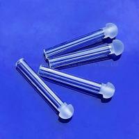 China Factory custom high temperature resistant bulb quartz tube for sale