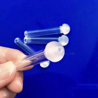 China Factory custom high temperature resistant bulb quartz tube for sale
