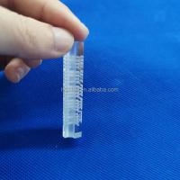 China Professional custom high light transmission perforated quartz laminate for sale