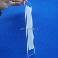 China Professional custom corrosion resistance high purity slotted quartz sheet for sale