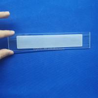 China Professional custom corrosion resistance high purity slotted quartz sheet for sale