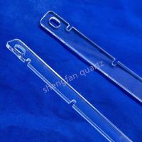 China UV Customized Heat Resistant Fused Silica Quartz Glass Plate Clear Quartz Glass Substrate quartz plate drilled for sale