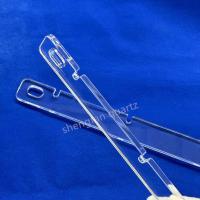 China UV Customized Heat Resistant Fused Silica Quartz Glass Plate Clear Quartz Glass Substrate quartz plate drilled for sale