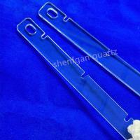 China UV Customized Heat Resistant Fused Silica Quartz Glass Plate Clear Quartz Glass Substrate quartz plate drilled for sale