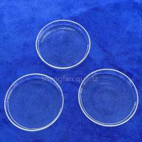 China Factory Custom Lab Round Transparent Corrosion Resistant Quartz Glass Petri Dish for sale