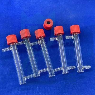 China High Temperature Corrosion Resistant Sealed Quartz Thread Pipe For University Laboratory for sale
