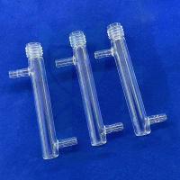 China High Temperature Corrosion Resistant Sealed Quartz Thread Pipe For University Laboratory for sale
