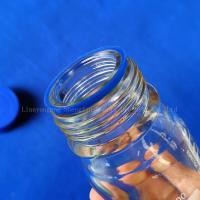 China High Temperature Corrosion Resistant Sealed Quartz Thread Pipe For University Laboratory for sale