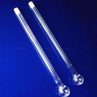 China Transparent Quartz Test Tube With Long Mouth Blow Pipe Products Ball Plate-SIO2 Glass Composition Quartz Test Tube for sale