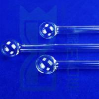 China Transparent Quartz Test Tube With Long Mouth Blow Pipe Products Ball Plate-SIO2 Glass Composition Quartz Test Tube for sale