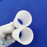 China Factory Customization High Temperature Pressure Opaque Glass Tube Quartz Glass Pipe Opaque Pipe Milky White Glass Tube for sale