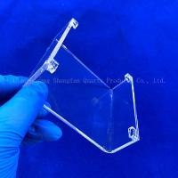 China Customized Transparent Square Quartz Glass Petri Dish Laboratory Glassware With Sio2 Chemical Composition for sale
