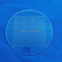 China Factory Custom Ultra Violet High Purity Laser Perforated Quartz Glass Sheet for sale