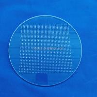 China Factory Custom Ultra Violet High Purity Laser Perforated Quartz Glass Sheet for sale