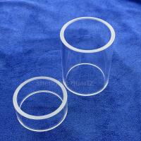 China High Purify Customized Polished Transparent Glass Quartz Tube for sale