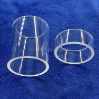 China High Purify Customized Polished Transparent Glass Quartz Tube for sale