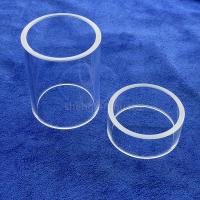 China High Purify Customized Polished Transparent Glass Quartz Tube for sale