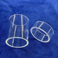China High Purify Customized Polished Transparent Glass Quartz Tube for sale
