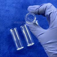 China Factory Custom High Temperature And Corrosion Resistant Quartz Pipe End Perforated Sealing for sale