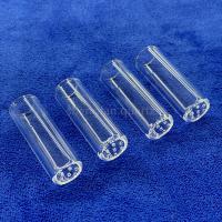 China Factory Custom High Temperature And Corrosion Resistant Quartz Pipe End Perforated Sealing for sale
