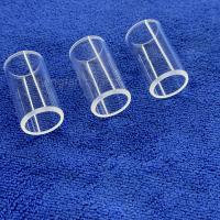 China High Temperature Corrosion Resistant Transparent Polished Quartz Rings Customized for sale