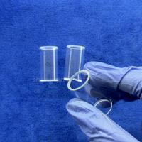 China High Temperature Corrosion Resistant Transparent Polished Quartz Rings Customized for sale