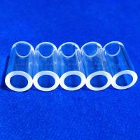 China High Temperature Corrosion Resistant Transparent Polished Quartz Rings Customized for sale