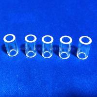 China High Temperature Corrosion Resistant Transparent Polished Quartz Rings Customized for sale