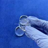 China Wholesale High Purity Quartz Custom Round Optical Quartz Glass Plates Transparent Quartz Slabs for sale