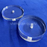 China Factory Custom Ultra Violet High Purity Laser Perforated Quartz Glass Sheet for sale
