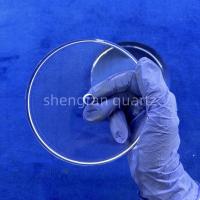 China Factory Custom Ultra Violet High Purity Laser Perforated Quartz Glass Sheet for sale