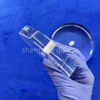 China Factory Custom Ultra Violet High Purity Laser Perforated Quartz Glass Sheet for sale