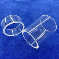 China Factory Custom High Temperature Furnace Quartz Glass Tube for sale