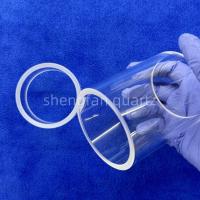 China Factory Custom High Temperature Furnace Quartz Glass Tube for sale