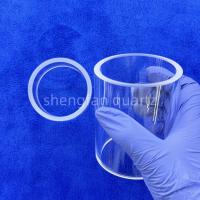 China Factory Custom High Temperature Furnace Quartz Glass Tube for sale