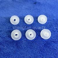 China High Temp Opaque Perforated Quartz Parts Thickness 100mm for sale
