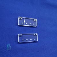 China Factory Fixed Penetration UV High Purity Perforated Quartz Glass Sheet for sale
